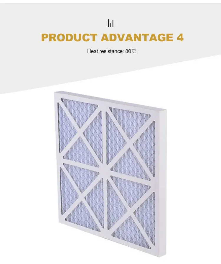 Customized Pleated HVAC Air Filter for AC Furnace Replacement