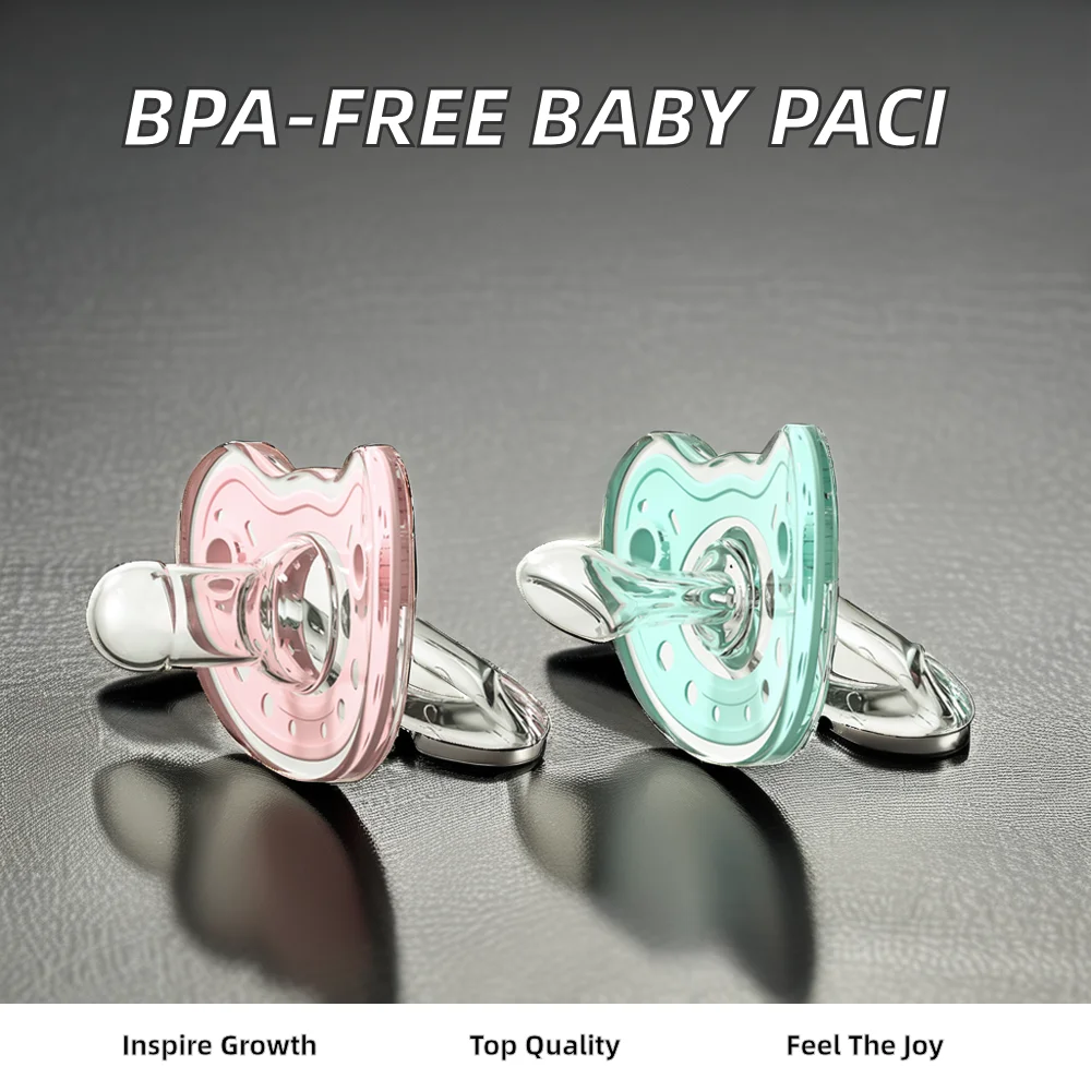 BPA-Free Soft Silicone Infant Pacifier | Food Grade Safety | Soother ...