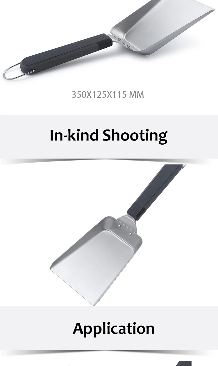 BBQ Accessories Smash Burger Spatula Griddle Scraper Tool for Flat Top ...