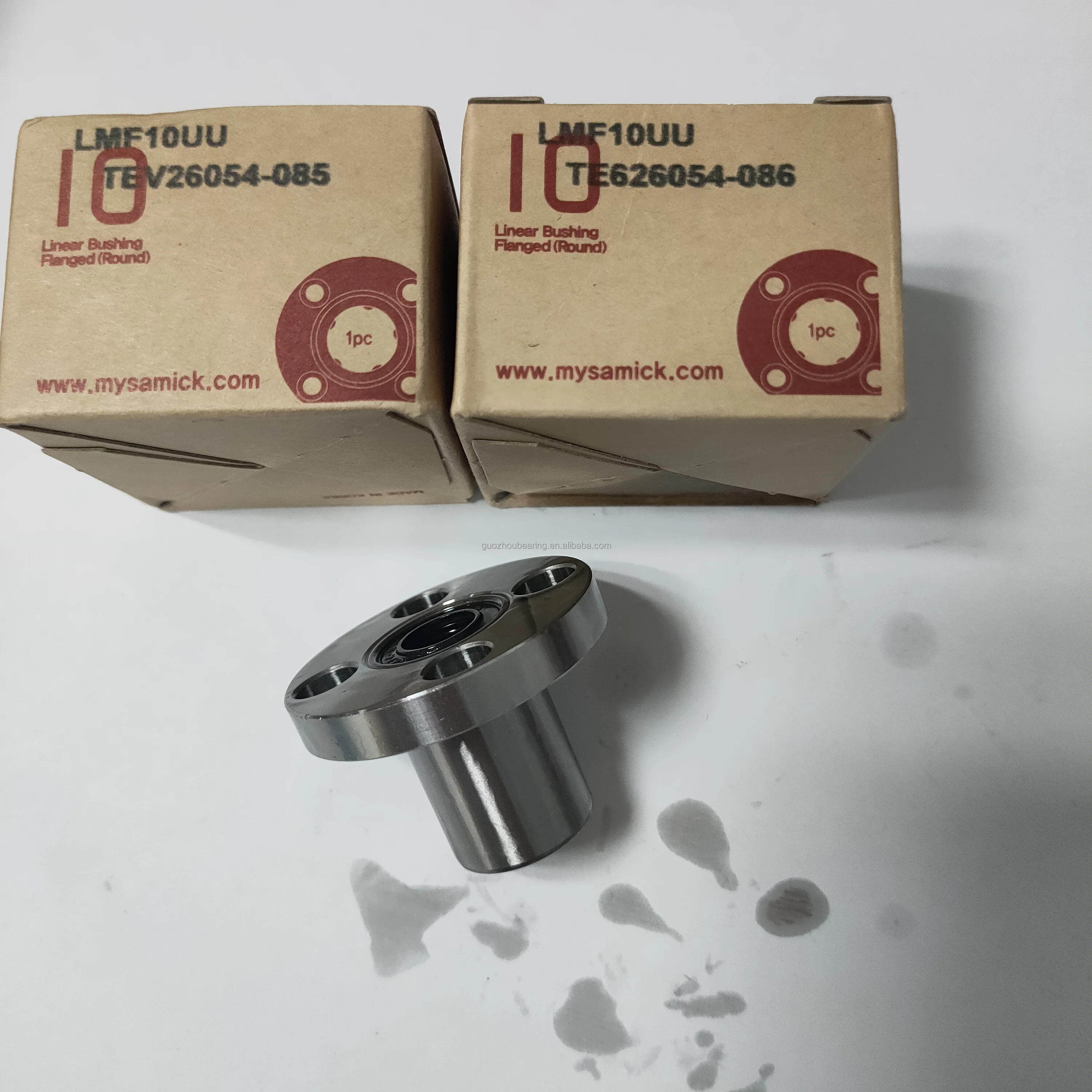 Samick Flange Linear Ball Bushing Bearings Lmf12 Lmf12uu 12*21*30mm ...