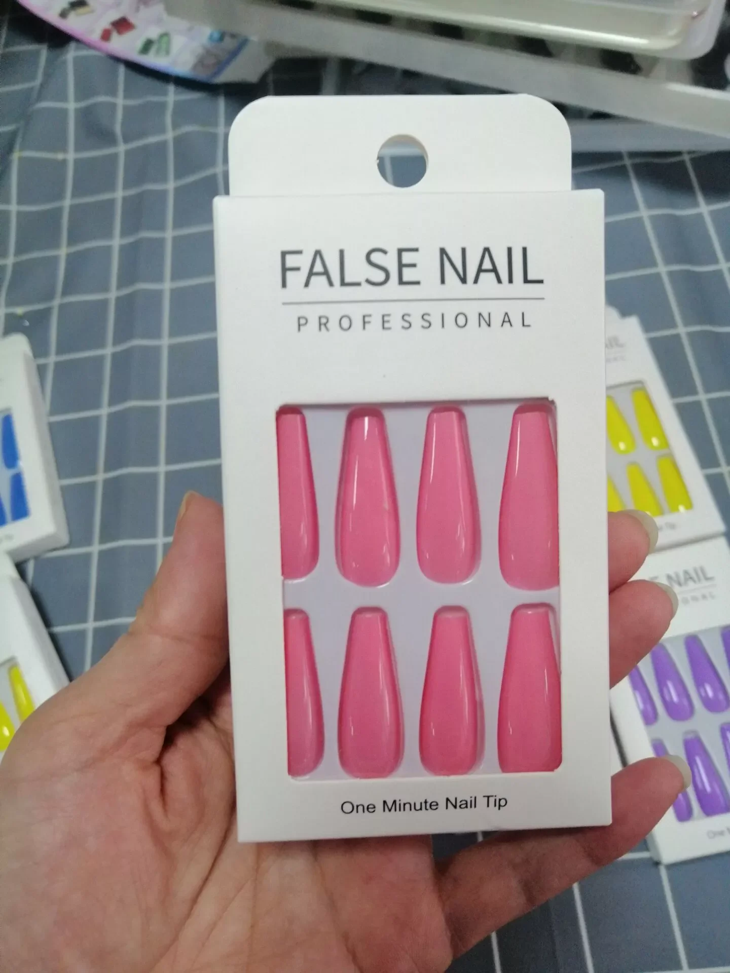 False Nails Package Box - Secure & Stylish Packaging