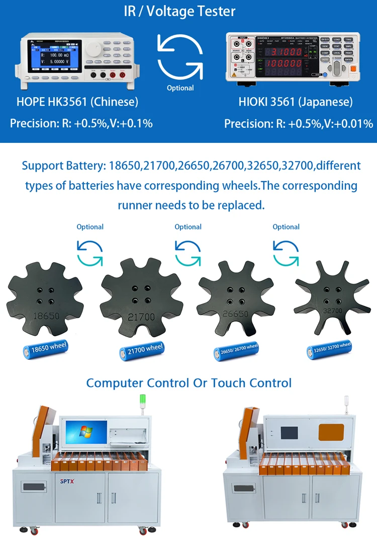 18650 Battery Sorting Grading Machine - Precision & Efficiency