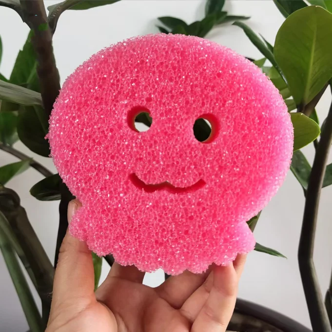 Soft in Warm Water Firm in Cold Deep Cleaning Dishwasher Safe Multi-use ...