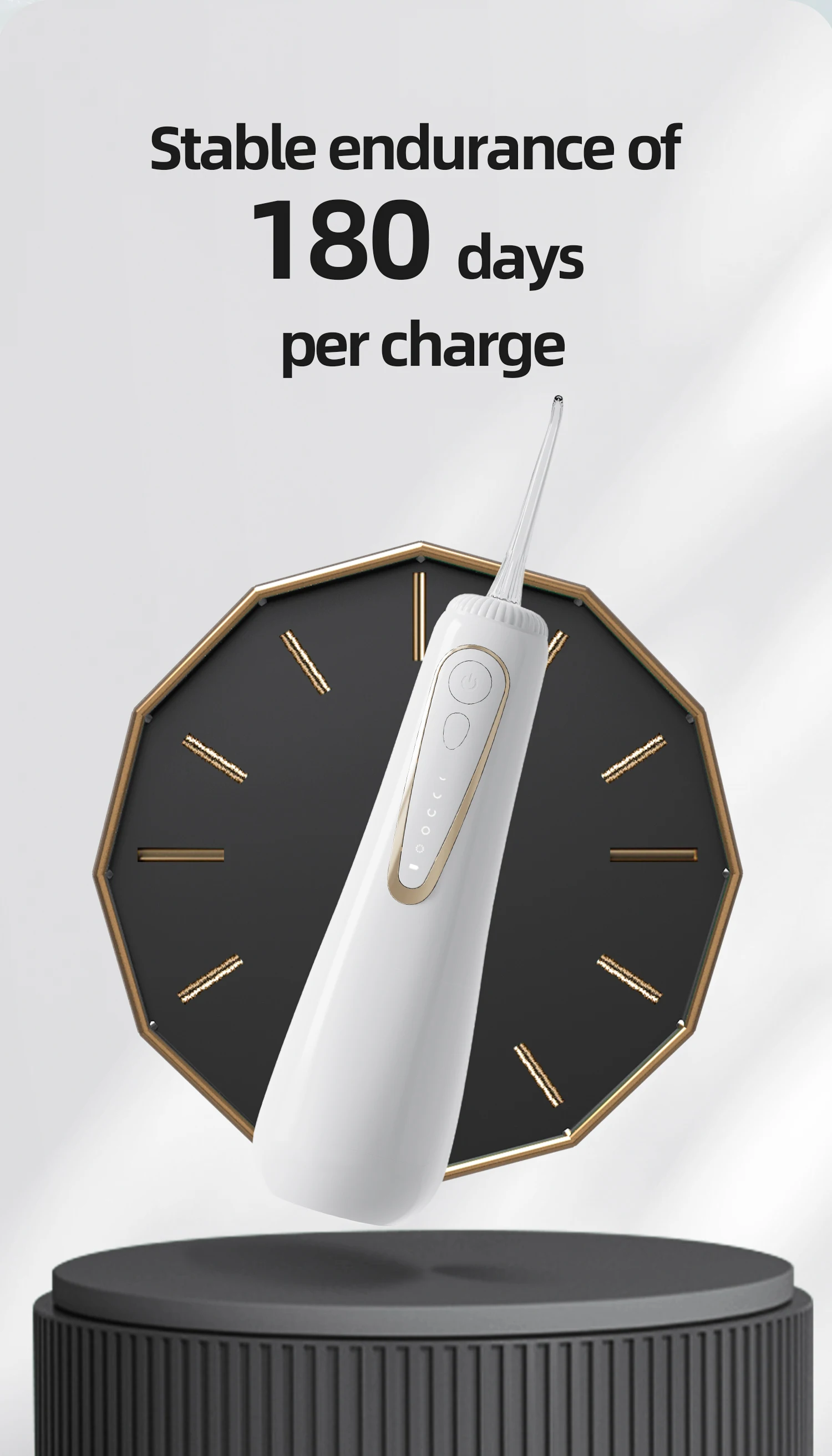 Tooth Water Flosser Dental Water Flosser Oral Irrigator Cordless Water ...