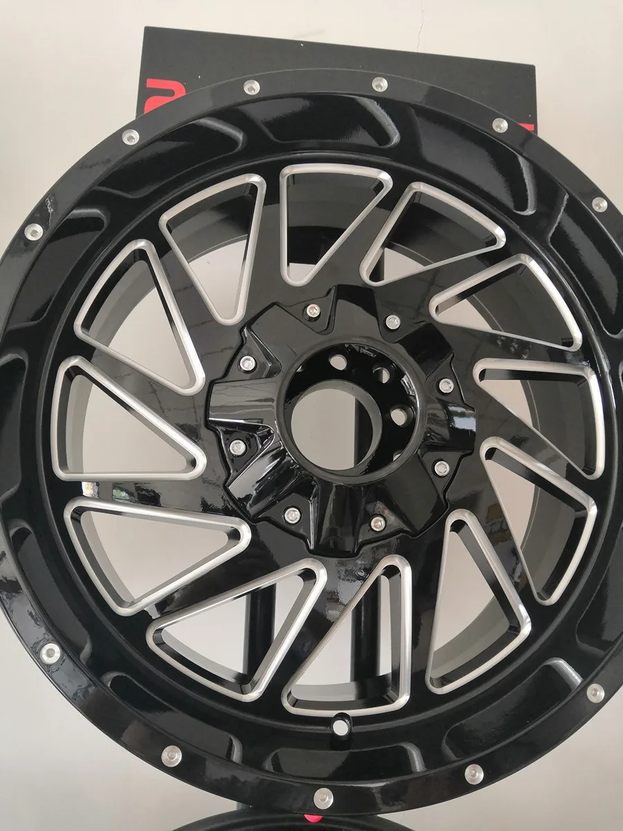 DM109 Factory Wholesale Popular Design 20 Inch 8 Holes Off Road Wheels ...