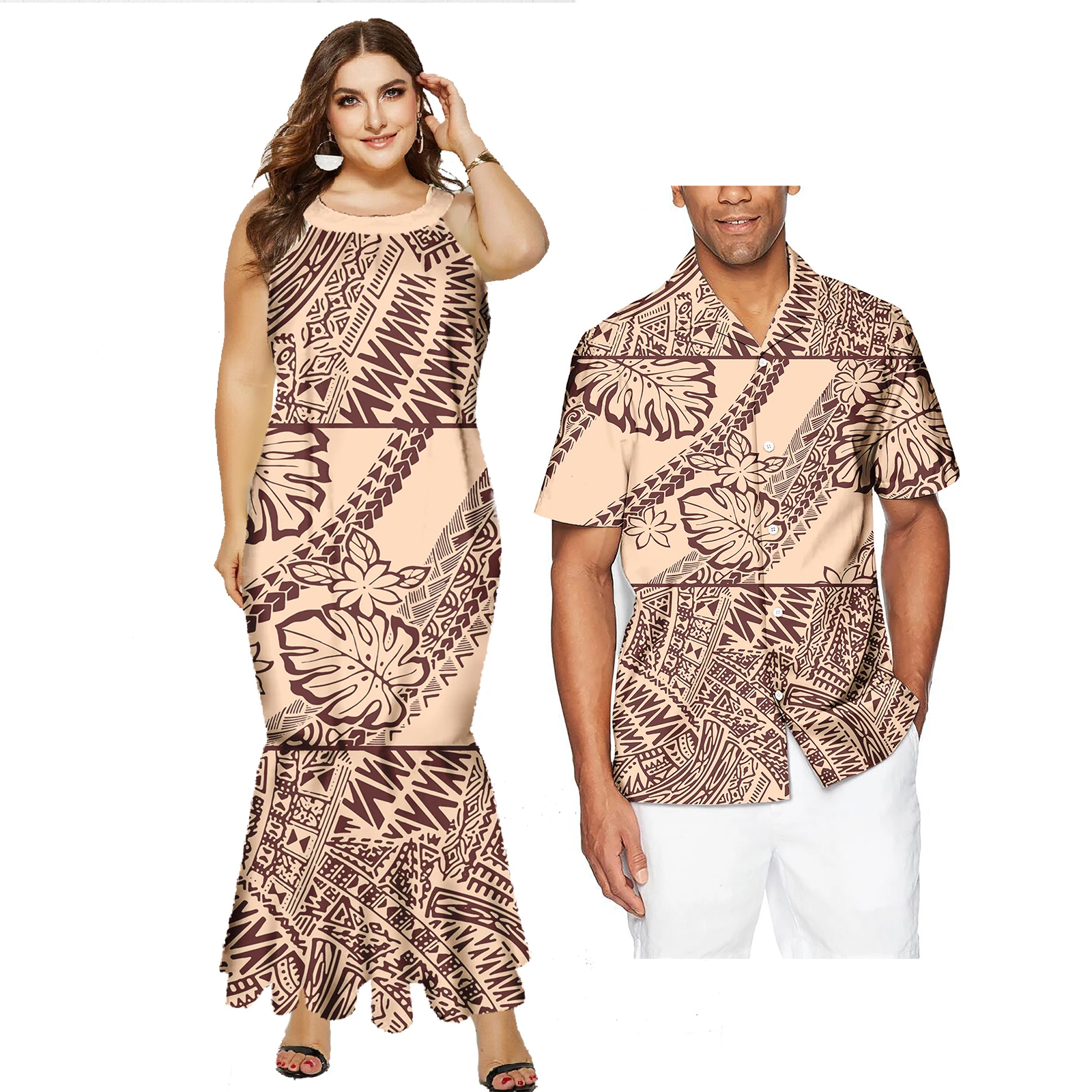 Polynesian Couple Sets - Custom Designs for All Occasions