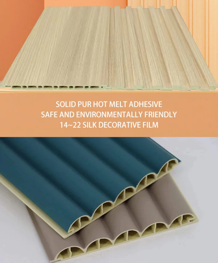 Modern Design Waterproof Wpc Wall Cladding Wood Plastic Composite ...