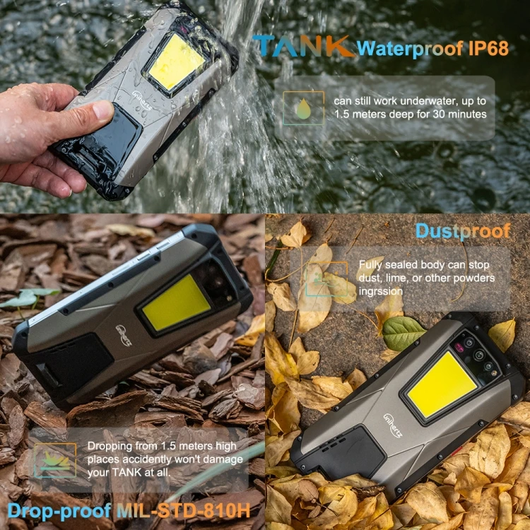 Global Version Unihertz Tank Rugged Phone 108mp Camera Night Version ...