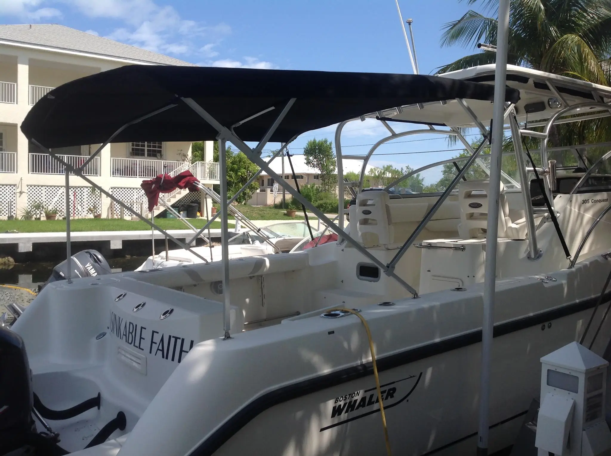 Bimini Top Base Mount Hinges Rail Jaw Slide Stainless Steel Marine ...