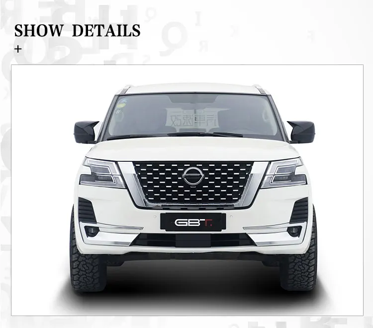 GBT Patrol Y62 Conversion Body Kit for 2010-on Nissan Upgrade