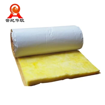 White Vinyl Faced Fiberglass Wool Insulation Fiber Glass Wool Wall Roof ...