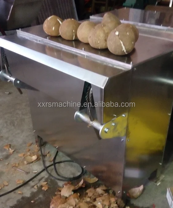 Cheap Commercial Use Small Big Coconut Hull Huller Machine/waterless ...