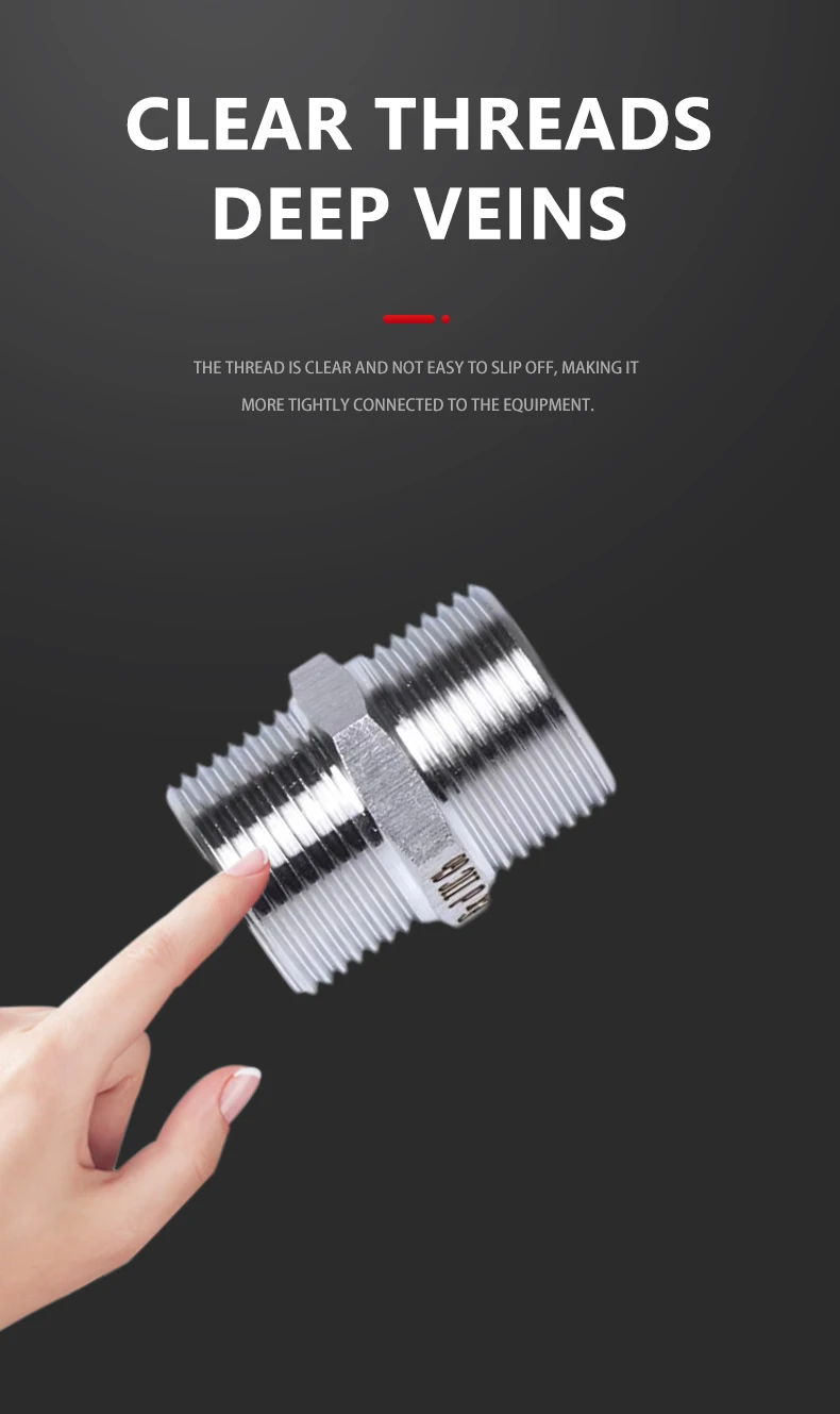 Explosion-proof Joint Stainless Steel Hexagonal External Thread Nut ...