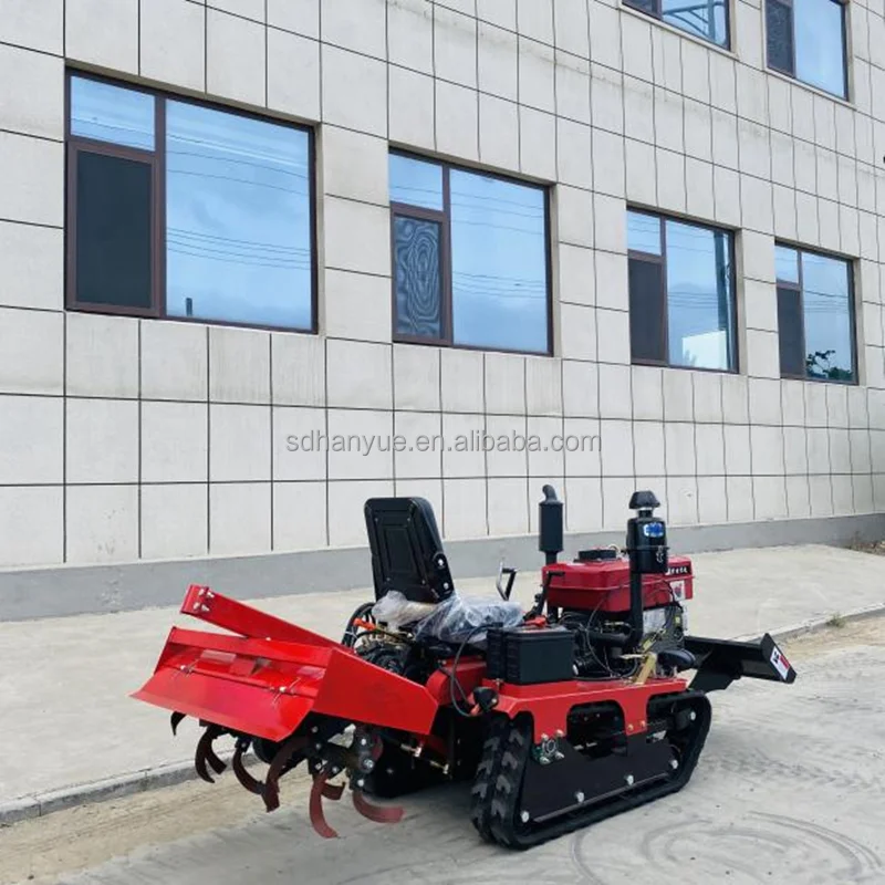 Multi-function 25hp Agricultural Crawler Mini Tractor With Rotary ...