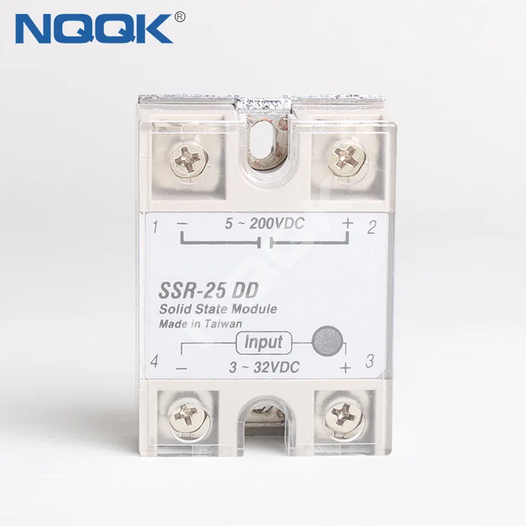 25A Single Phase DC/DC SSR Solid State Relay - NQQK SSR-25DD
