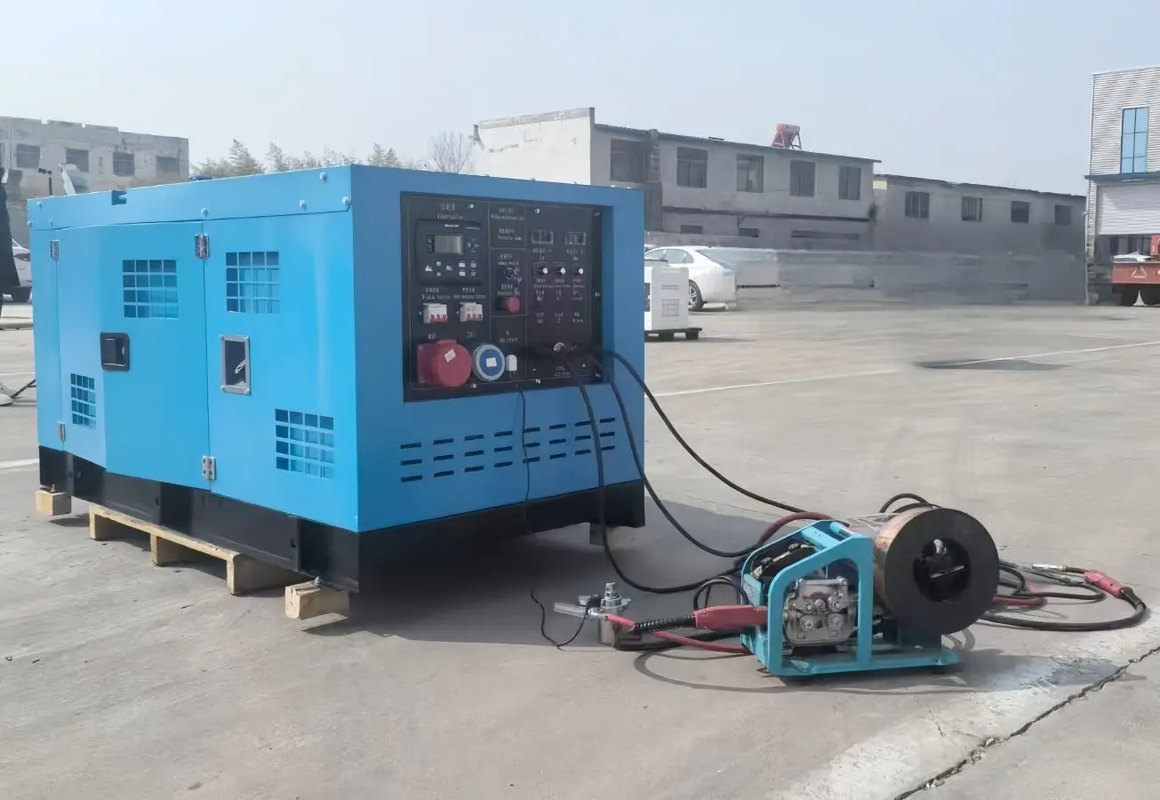 WBW High Current Air-Cooled Diesel Generator & Welding Machine 250A