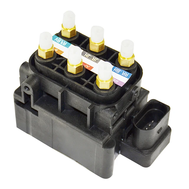 Air Suspension Solenoid Valve Block 4f0616013 For Bentley Continental ...