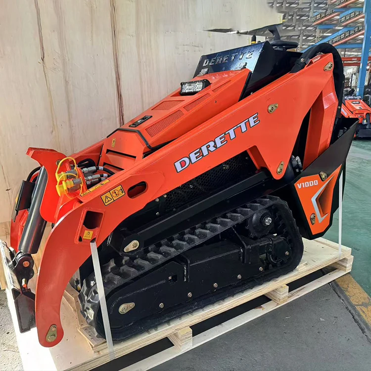 Compact Loader 3 Pumps 3 Valves Free Shipping Chinese V1000 Mini diesel ...