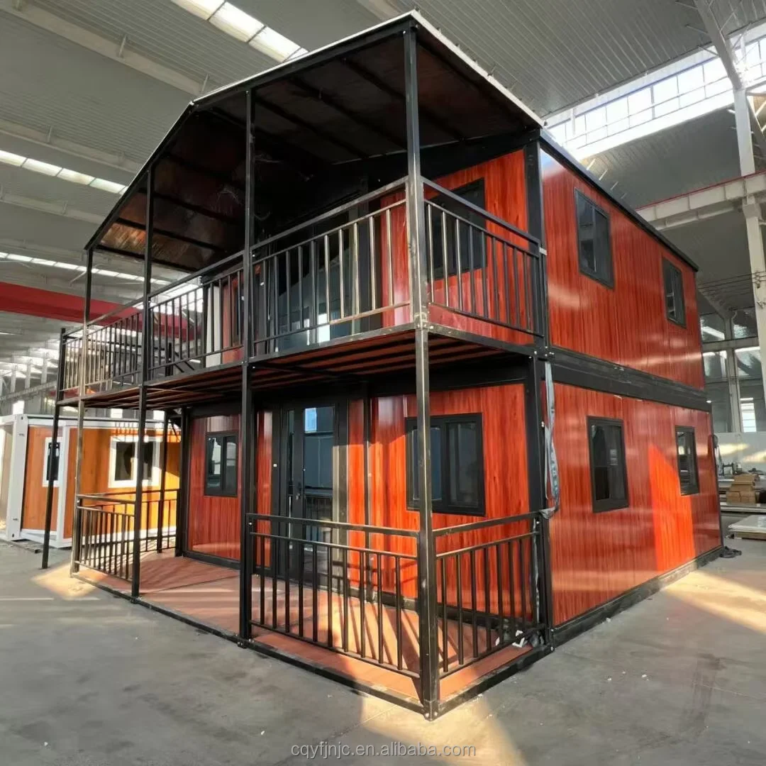 20ft Expandable Double Decker Container House Versatile Wooden Steel ...