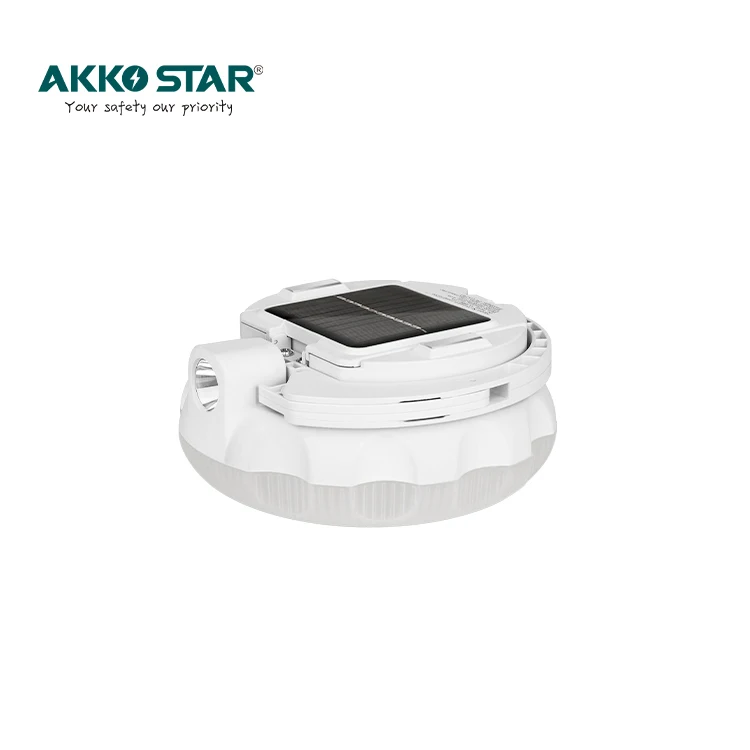 Akko Star Portable 15w Solar Emergency Lamp With Magnet Pumpkin Shape ...