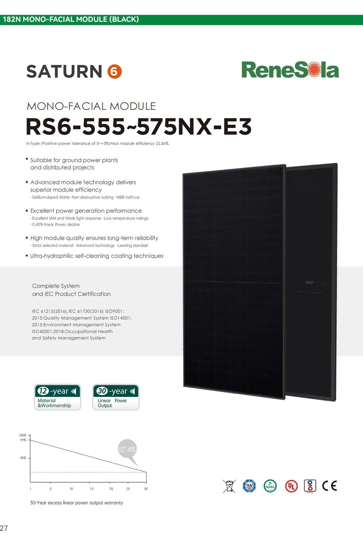 Renesola Solar Panels - Efficient Power for Home & Business