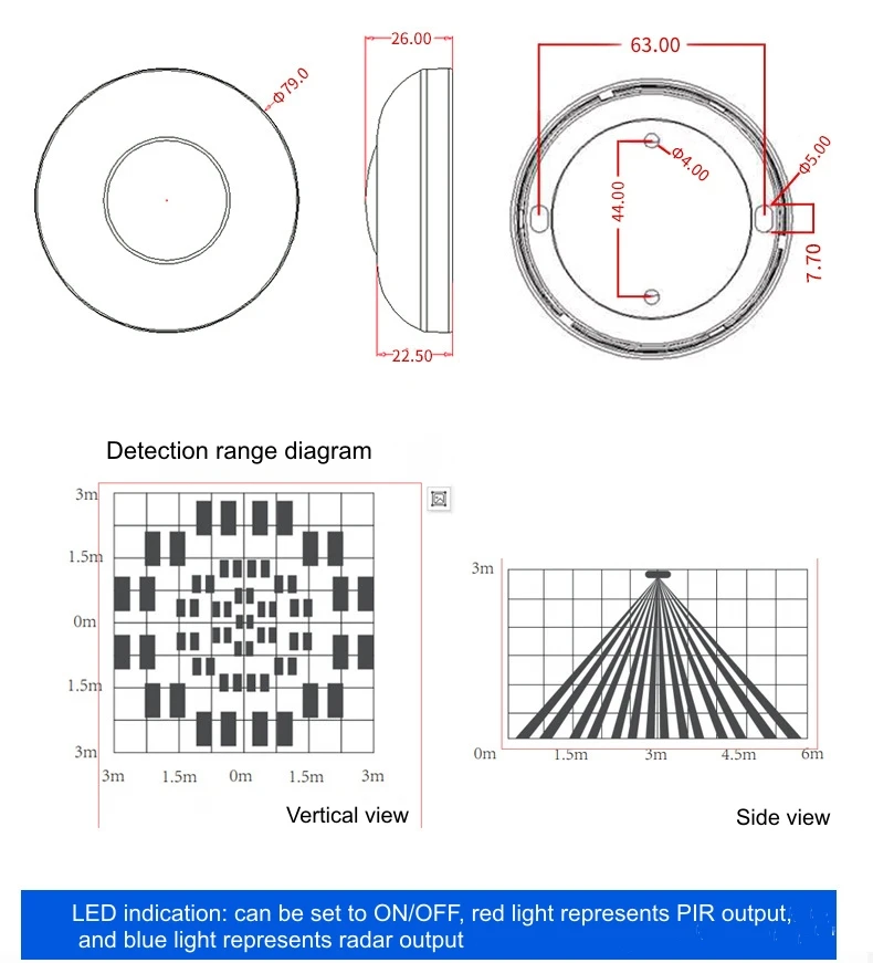Rs485 Modbus Rtu Sensor,Infrared Microwave Dual Tech Pir Motion Sensor ...