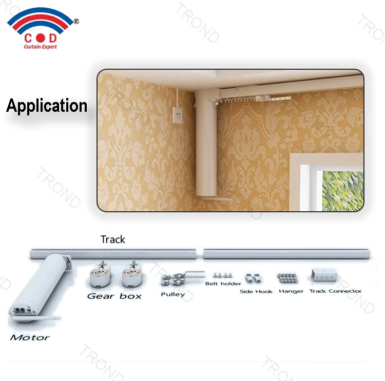 AOK AM75-1.5/100-EM-GP Smart Remote Control Automation Blinds Motor