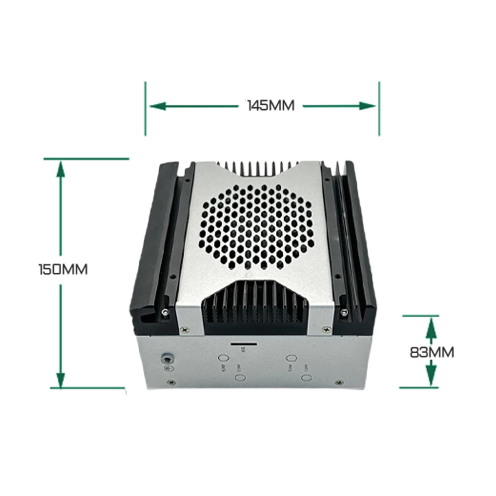 Fanless Celeron J4125/j4105/j6412 Mini Pc Router Ddr4 2 Lan X86 Linux ...