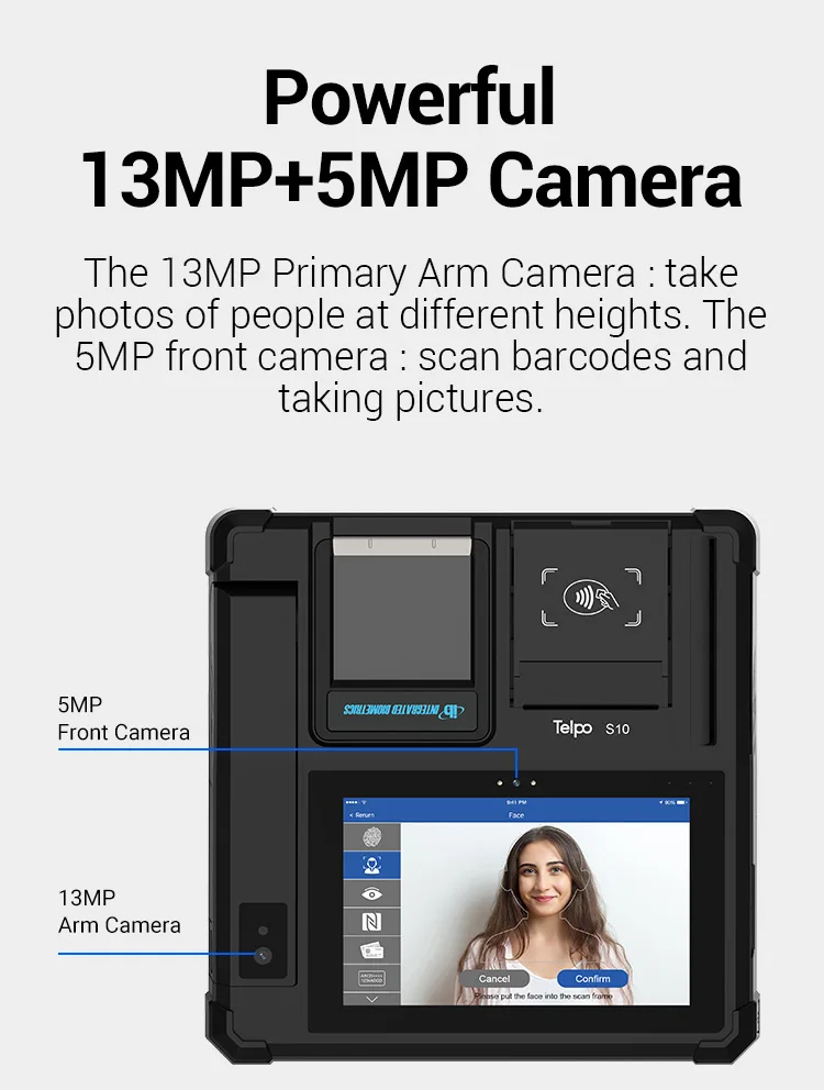 S10 Fap60 4-4-2 Fingerprint Scanner Population Enrollment Device With ...