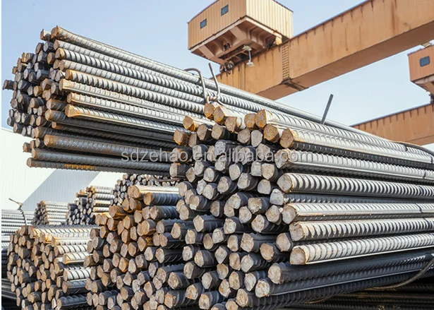 Reinforcing Bars Astm 10mm 12mm Hrb400 Screw Thread Steel Bar Iron Rod ...