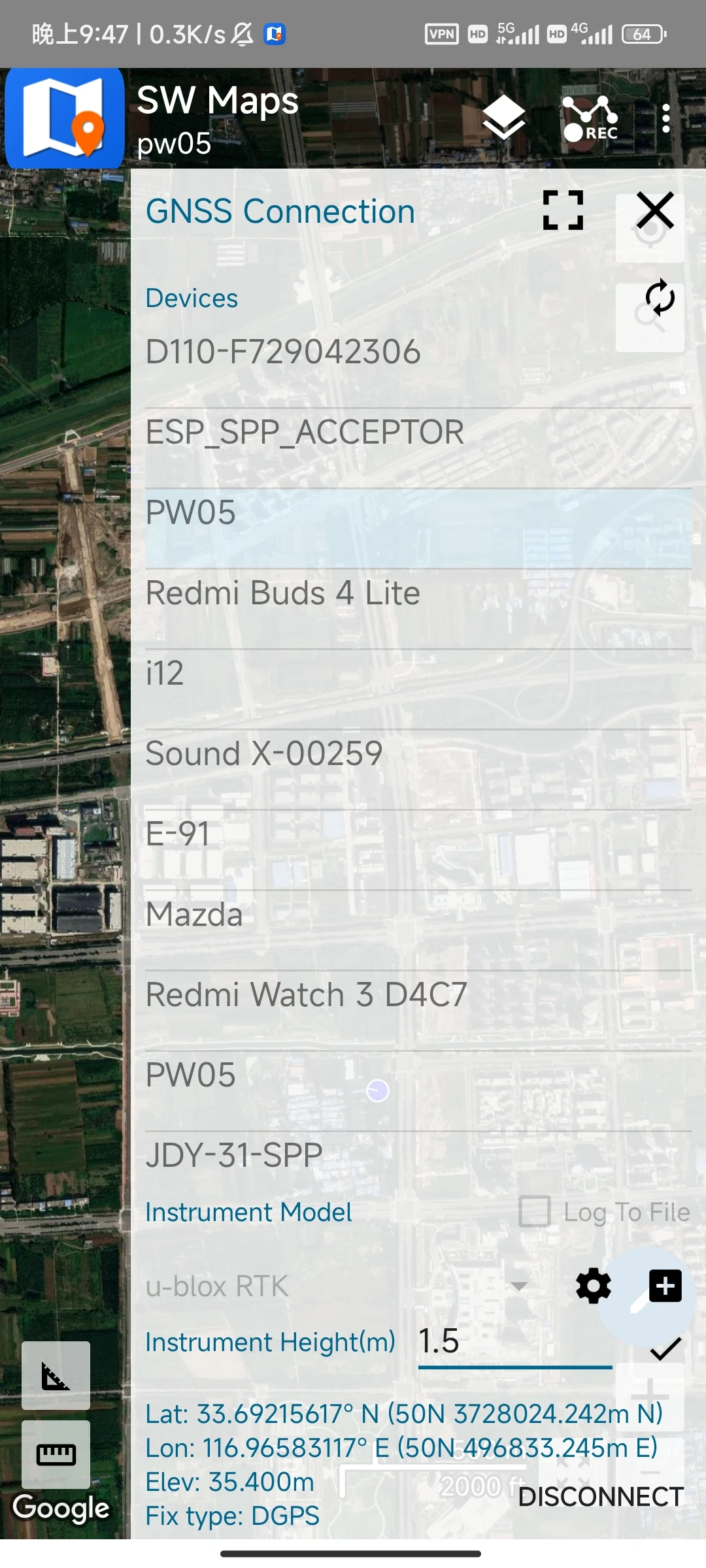 High Precision RTK GPS Drone Positioning - ZED-F9P Module