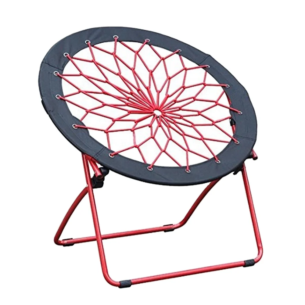 Indoor Outdoor Luxury Spring Living Room Steel Moon Chair Bungee Bunjo ...