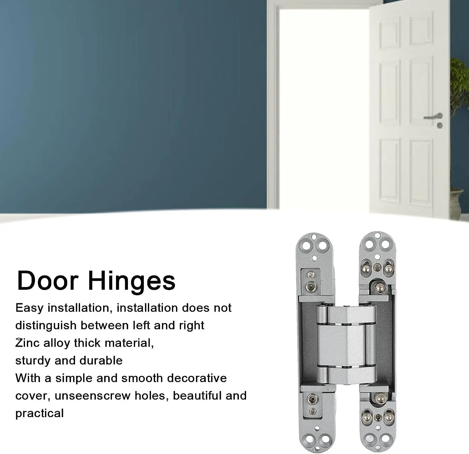 Door Hinges Concealed Hinge 180 Degree Swing Hinge,For Furniture ...