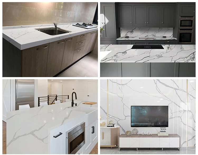 Artificial Quartz Slabs Countertops Slab Artificial Stone Table Tops ...