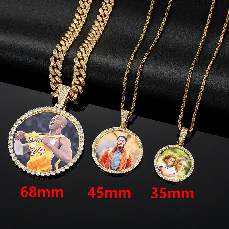 Shop Our Fashion Memory Jewelry Gold Plated Hip Hop Pendants
