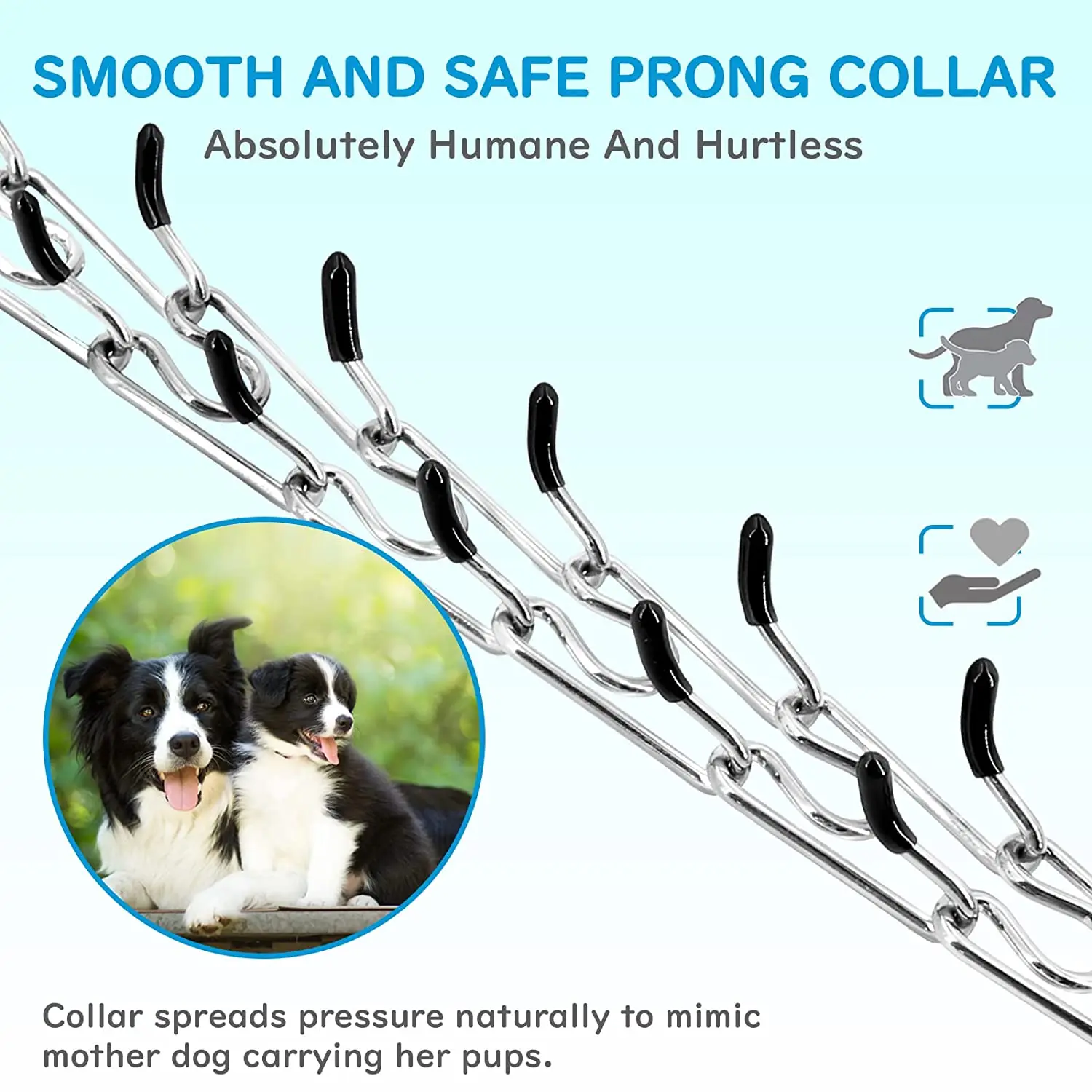 New Quick Release Snap No Hurting Adjustable Training Dog Prong Collar| Alibaba.com