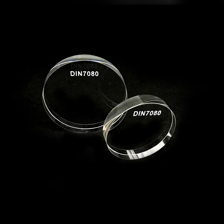 Din7080 Borosilicate Circular Gauge Glass For Pressure Tanks Level ...