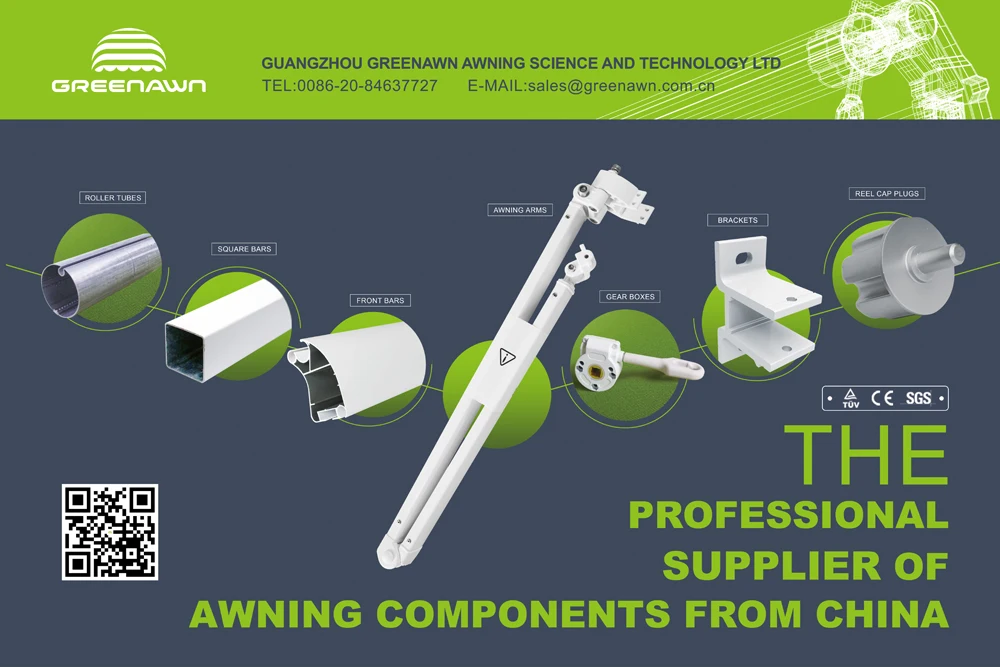 Outdoor Awning Components Retractable Awning Hardware Accessories For ...