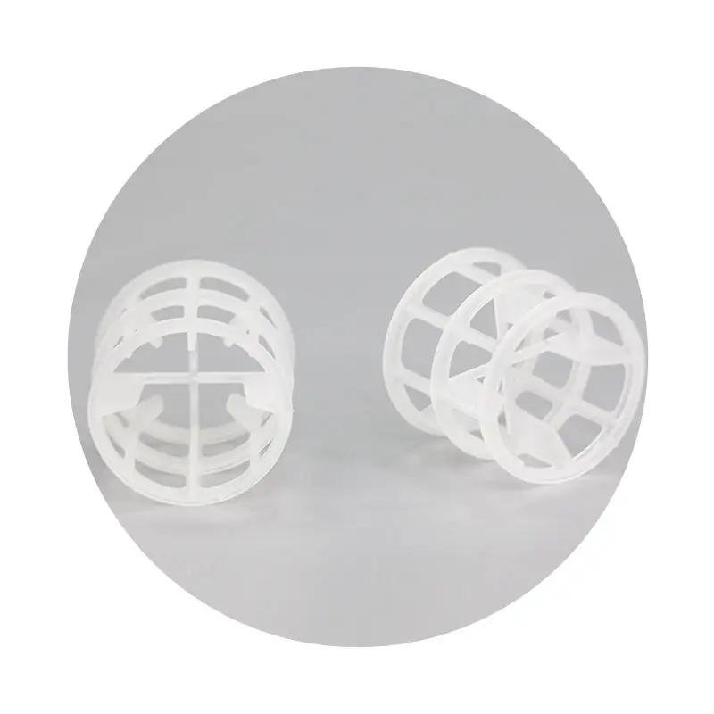 Wholesale Plastic Tower Packing Efficiency Jet-flow Rings 50mm High ...