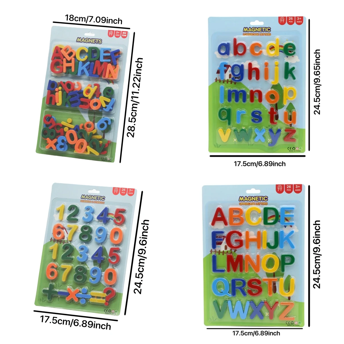 Lowercase Letters Of The Alphabet Magnetic Letters Lowercase Magnetic ...