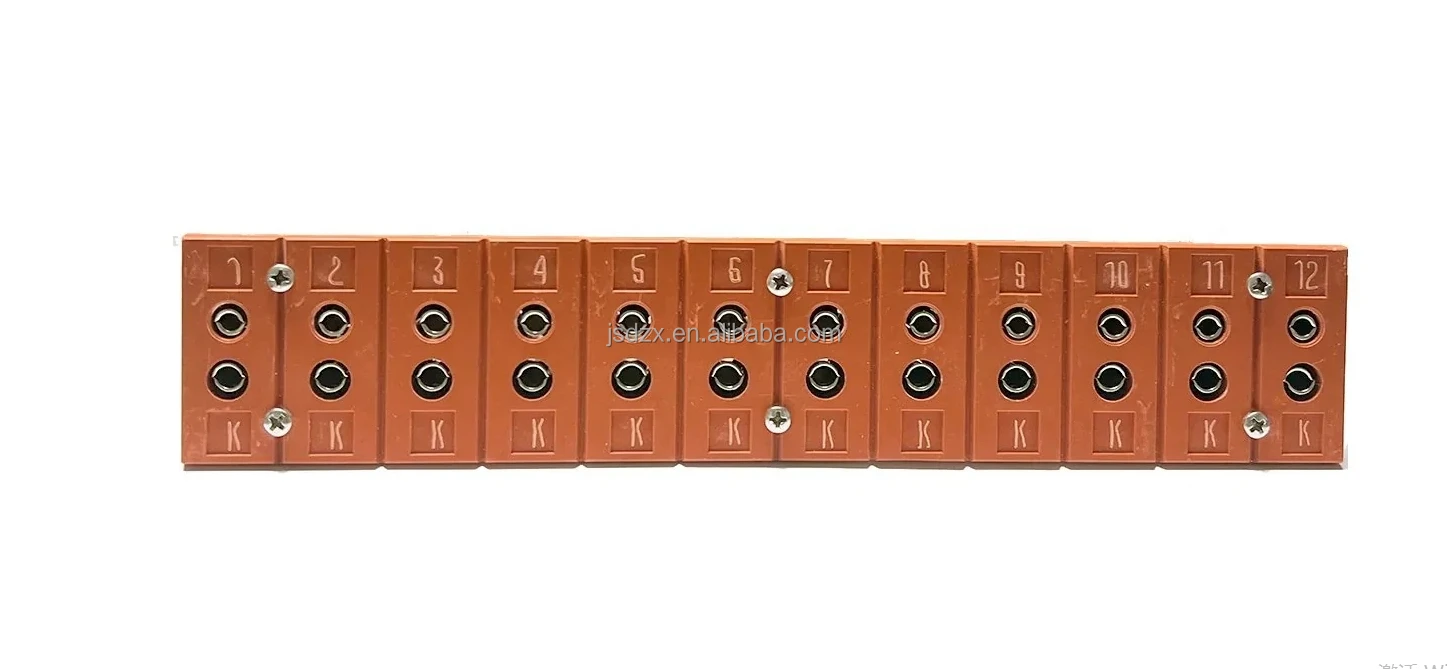 Panel Mount K-Type Thermocouple Jack Socket for Miniature Plug