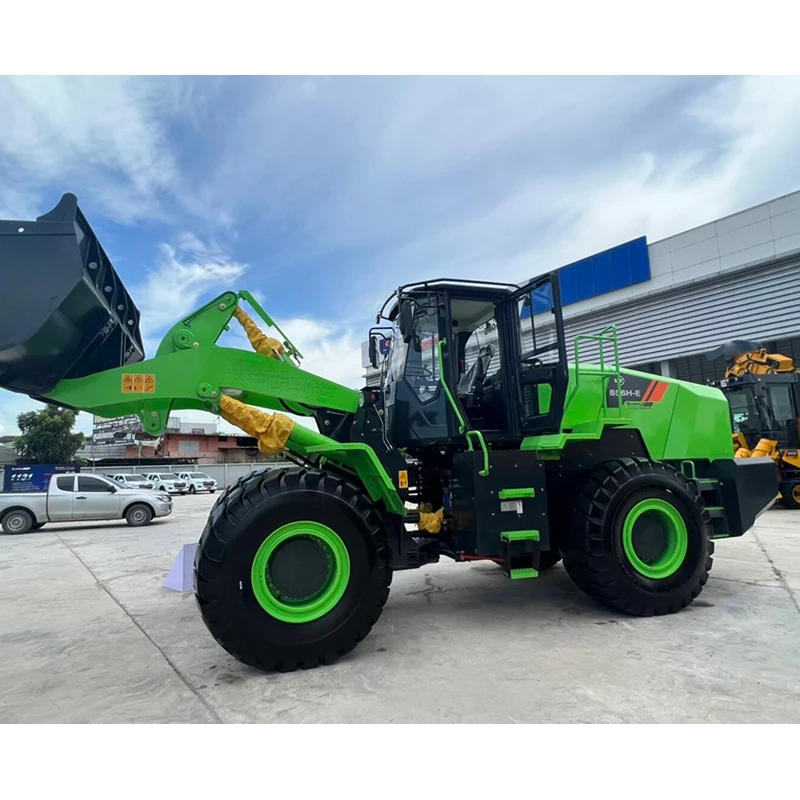 New Energy Electric 5 Ton Shovel Front End Electric Wheel Loader 856h-e ...
