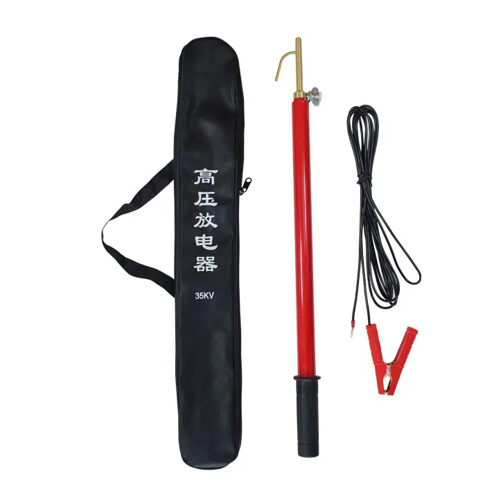 Telescopic High Voltage Frp Portable Earthing Discharge Rod 10kv 35kv ...