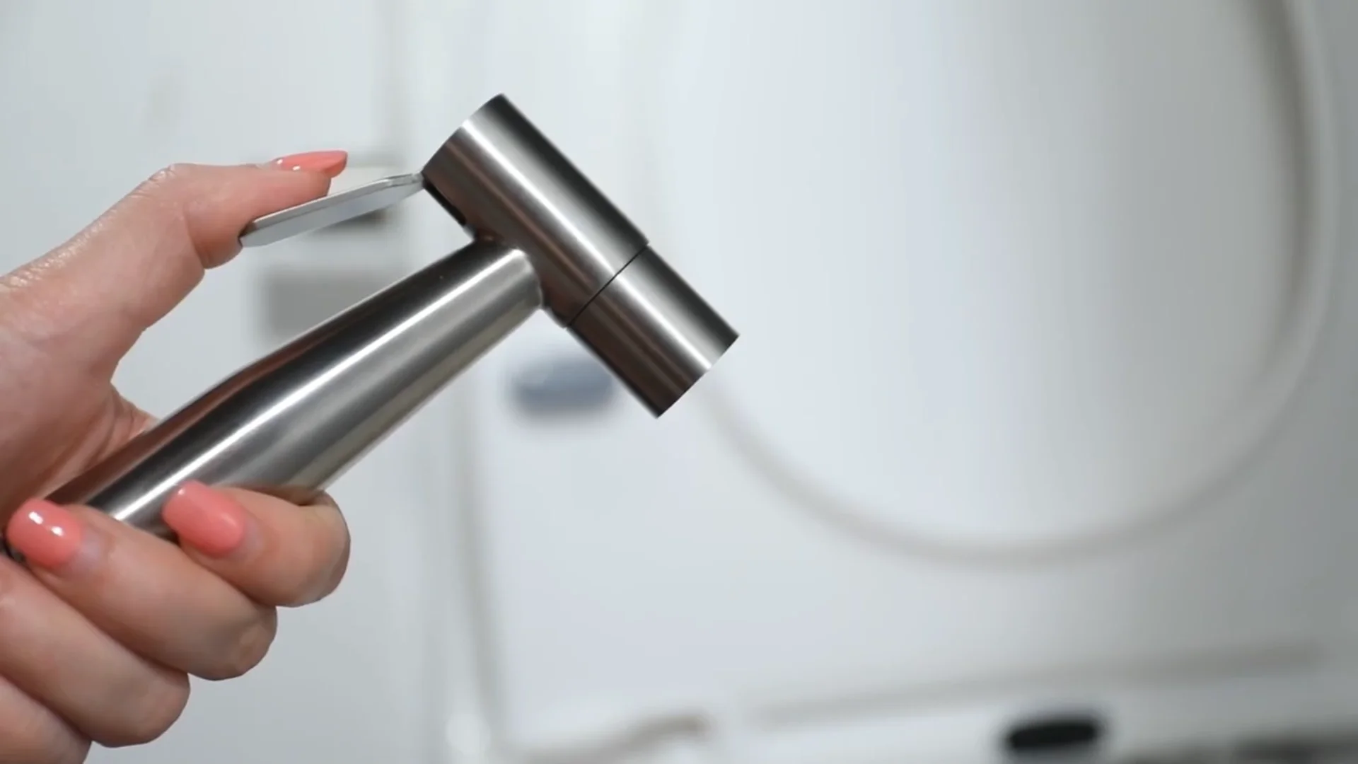 Custom Brass Luxury Bidet Sprayer Bathroom Rinse Handheld Bidet Chrome ...