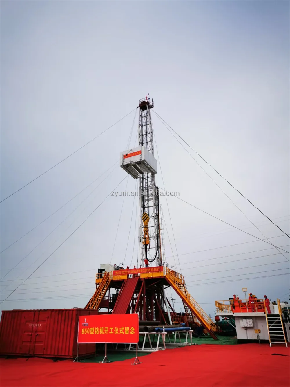 Zj 40 Skid-mounted Drilling Rig For Oilfield Api Standard - Buy Zj40 ...