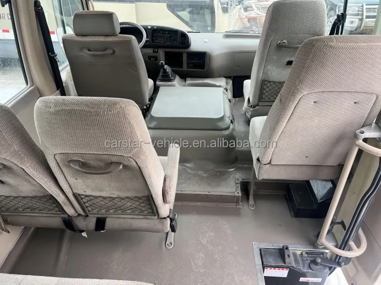 Used Mini Toyota 21 Seater 26seater Coaster Bus Japan Made Left Hand ...