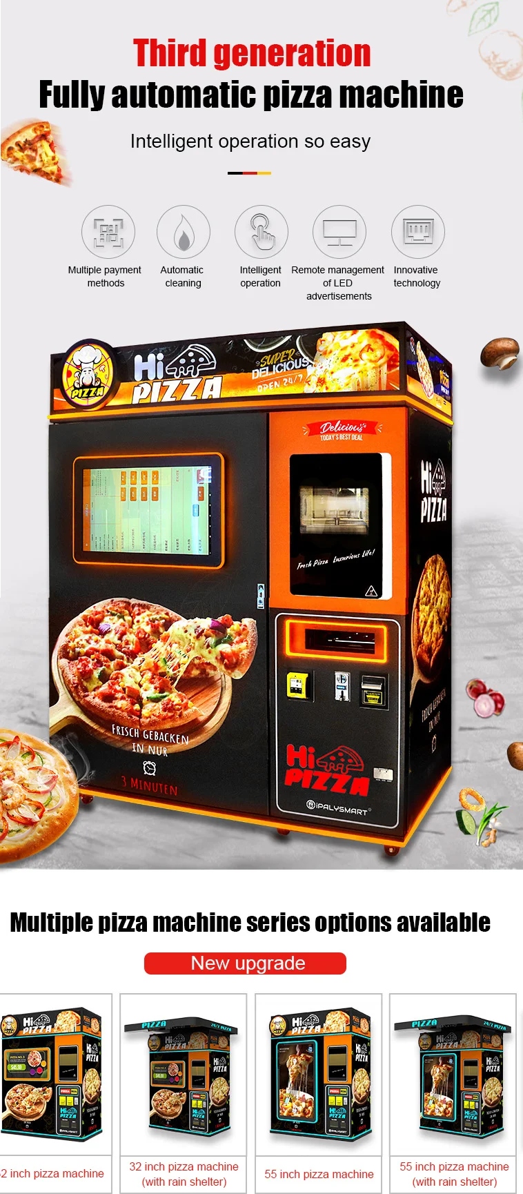 Pizza Cooking Vending Machine at James Aviles blog