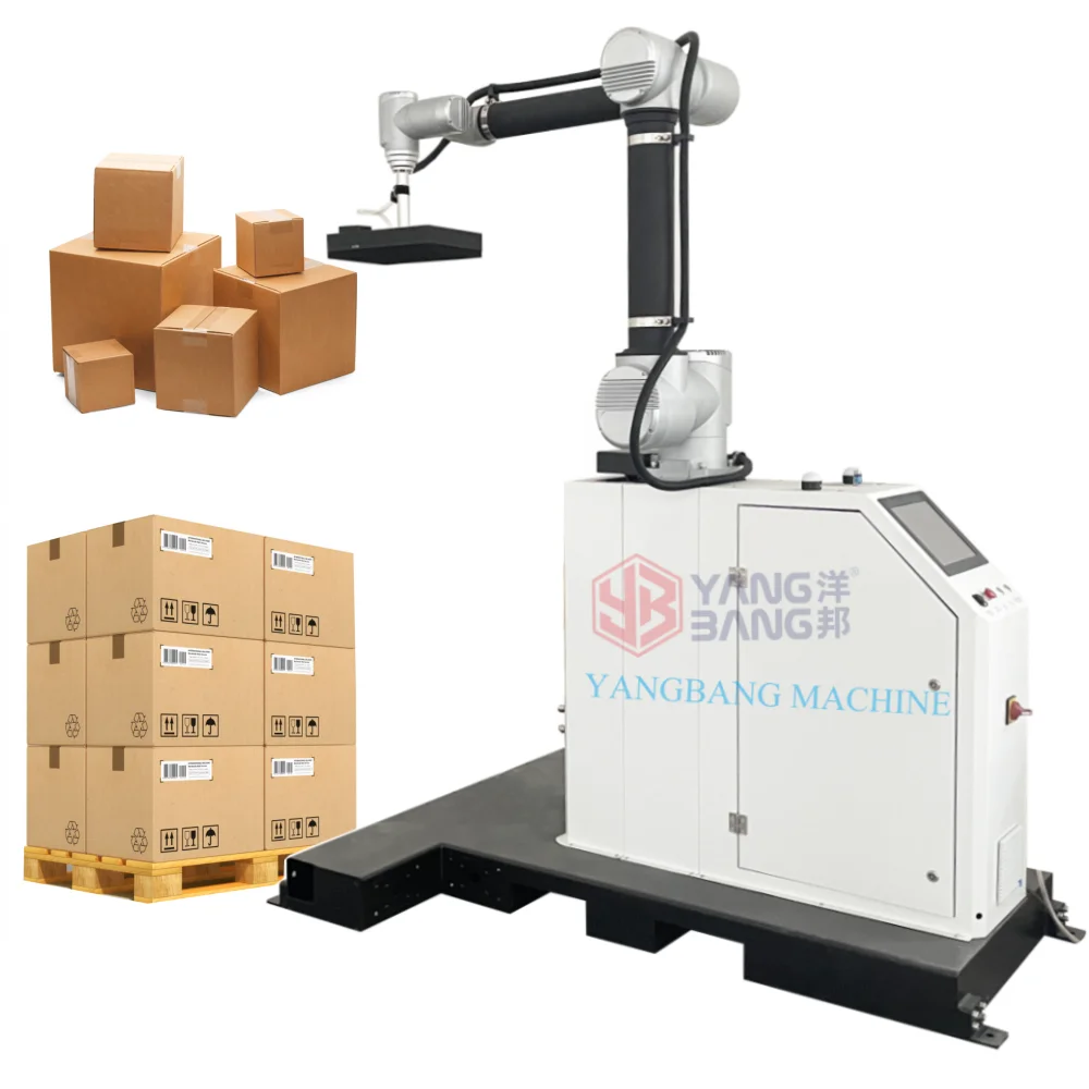 Collaborative Robot Palletizer Collaborative Robot Stacking Machine 10kg 20kg Bottles Bags ...