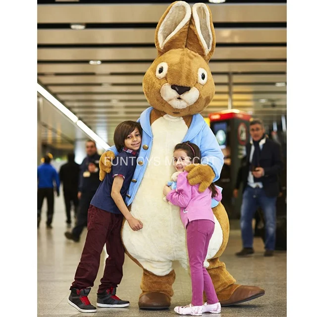 Funtoys Custom Peter Rabbit Mascot Costumes Christmas Birthday Party ...