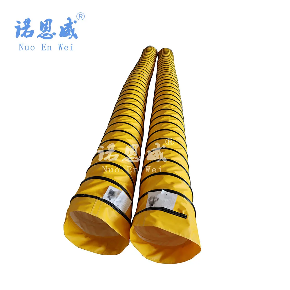 Customizable Retractable Aircraft Ground Air Conditioning Duct